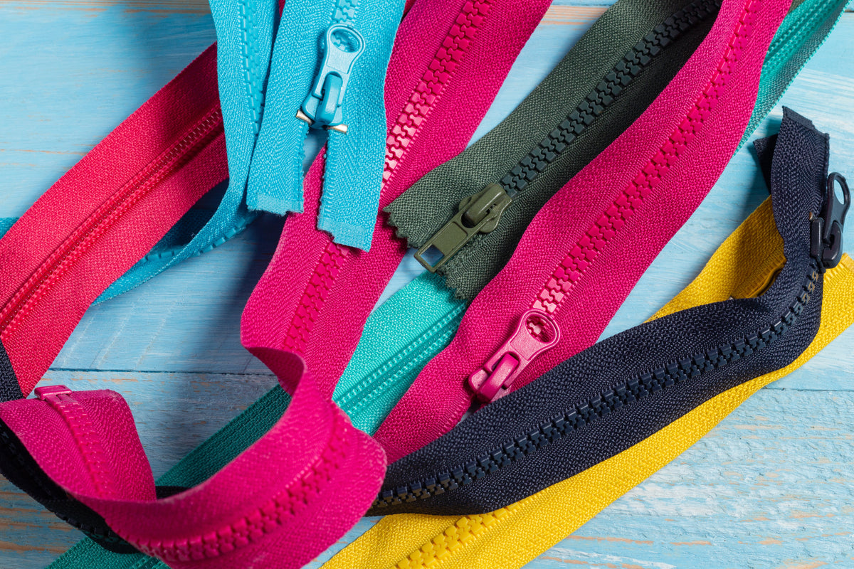 Specialty Zippers – Blanks for Crafters