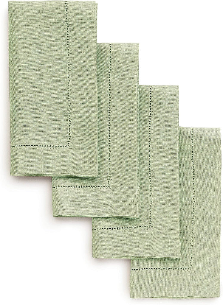 Hemstitched Table Linens (Sage Green Color) – Blanks for Crafters