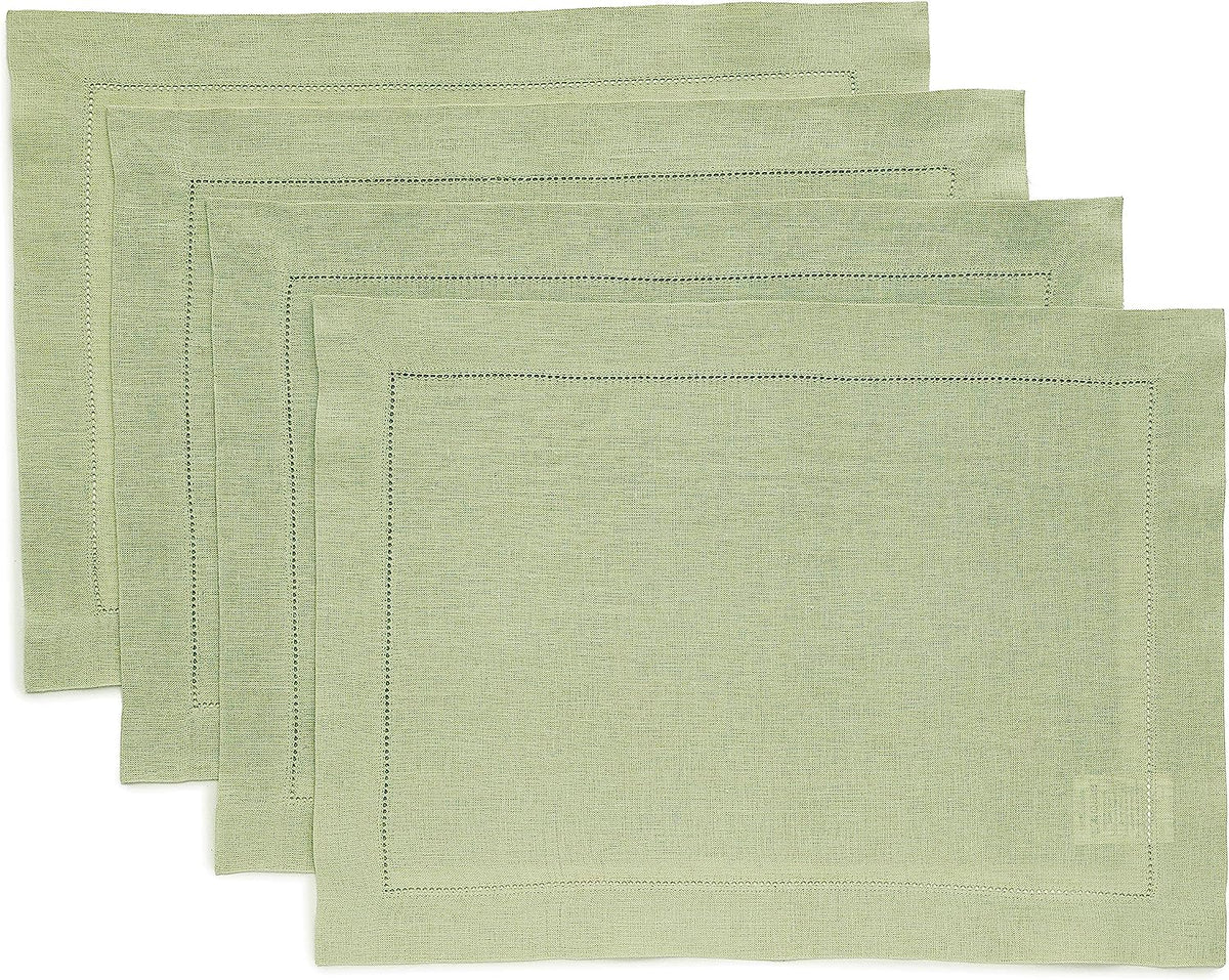 Hemstitched Table Linens (Sage Green Color) – Blanks for Crafters