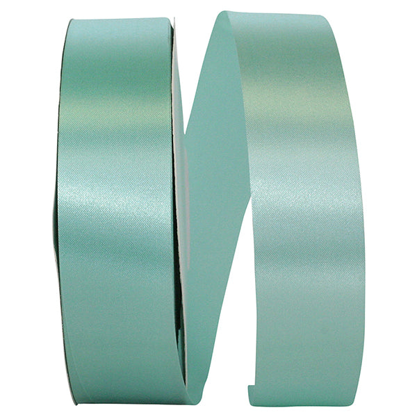 Florist Basics -- Acetate / Satin Supreme Cooler Ribbon -- Aqua Color ...