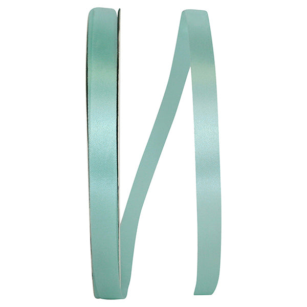 Florist Basics -- Acetate / Satin Supreme Cooler Ribbon -- Aqua Color ...