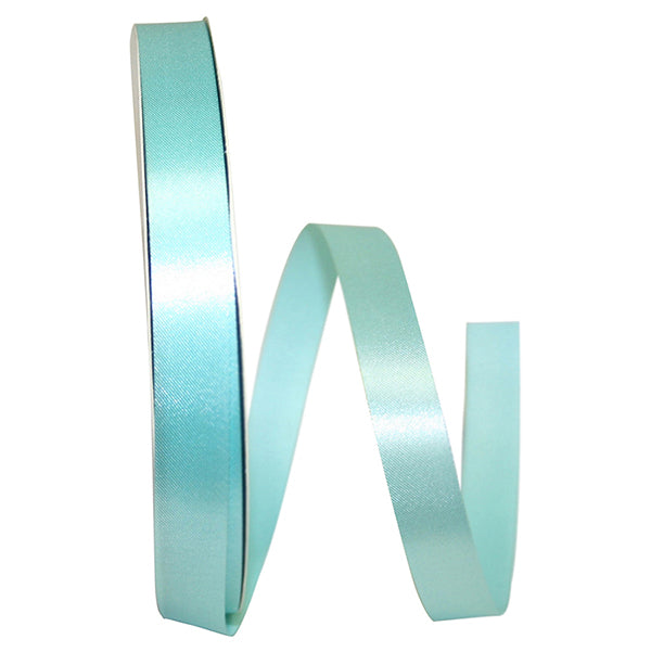 Florist Basics -- Acetate / Satin Supreme Cooler Ribbon -- Aqua Color ...
