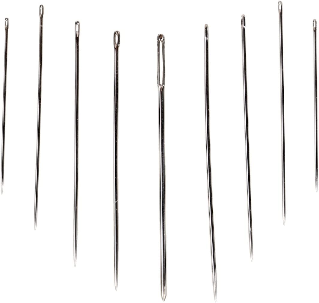 Assorted Quilting Hand Sewing Needles (with Needle Threader) by Singer ...
