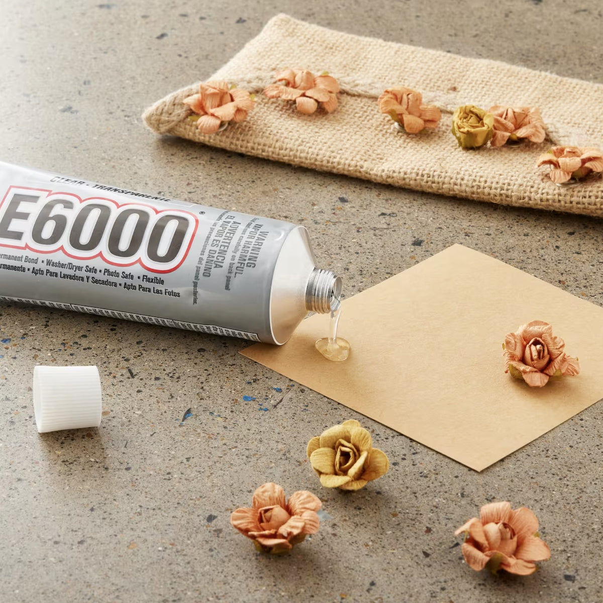E6000® - Industrial Strength Crafts Adhesive (3.7 fl oz) -- Clear ...
