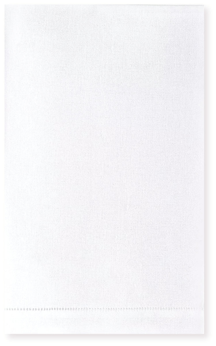 Guest Towel with Classic Hemstitch --- White Color – Blanks for Crafters