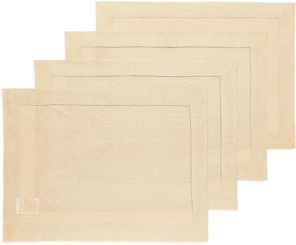 Hemstitched Table Linens (Beige Color) – Blanks for Crafters
