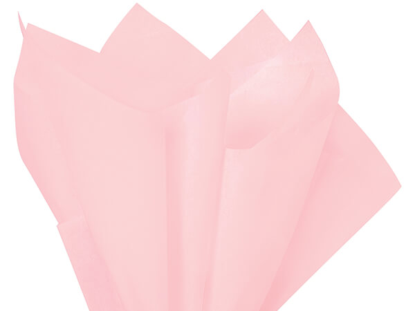Tissue Paper Pack --- 24 sheets --- 20 in x 30 in --- Blush Pink Color ...