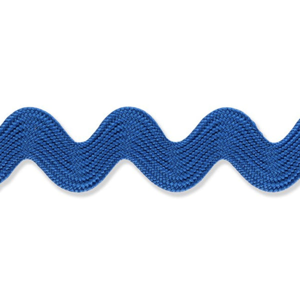 Rick Rack - Medium Size: 1/2" x 2 1/2 yds. by Wrights® - Yale Blue Col ...