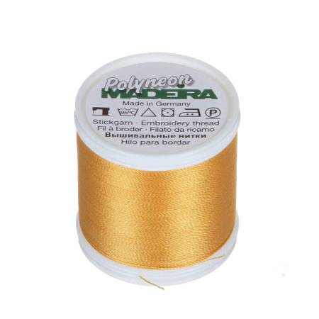 Vegas Gold Color -- Ref. # 1670 -- Polyneon Machine Embroidery Thread ...