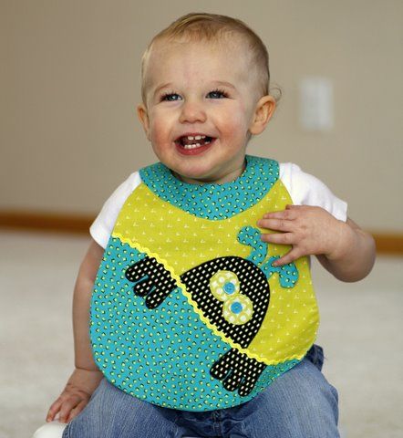 Monster Babies Bibs Patterns by Vanilla House Designs – Blanks for Crafters