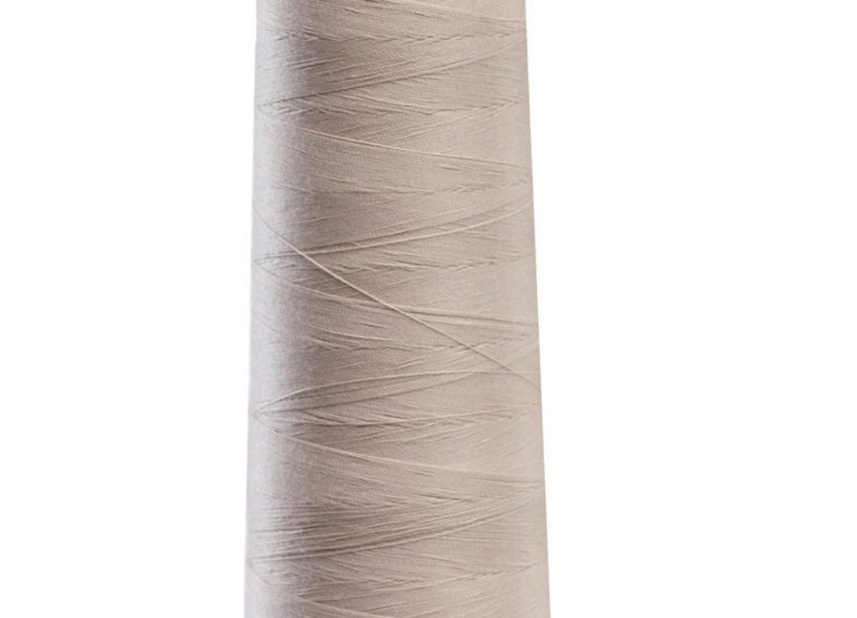 Beige Color, Aerolock Premium Serger Thread, Ref. 8938 by Madeira ...