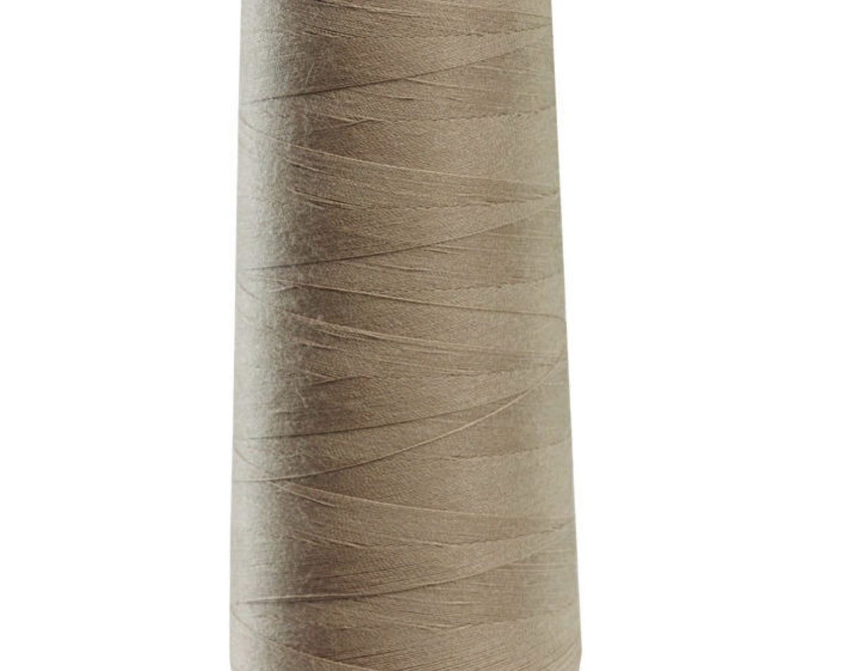 Taupe Color, Aerolock Premium Serger Thread, Ref. 9270 by Madeira ...