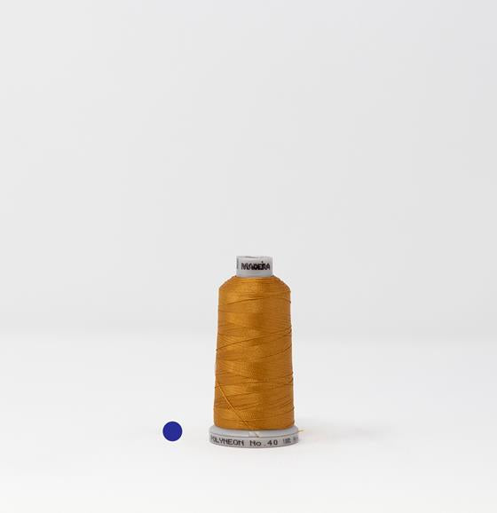 Brass Brown Color -- Ref. # 1791 -- Polyneon Machine Embroidery Thread ...