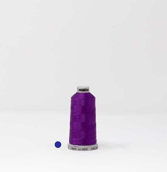 Deep Lilac Purple Color, Polyneon Machine Embroidery Thread, (#40 / #6 ...