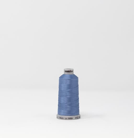 Dusty Blue Gray Color, Polyneon Machine Embroidery Thread, (#40 Weight ...