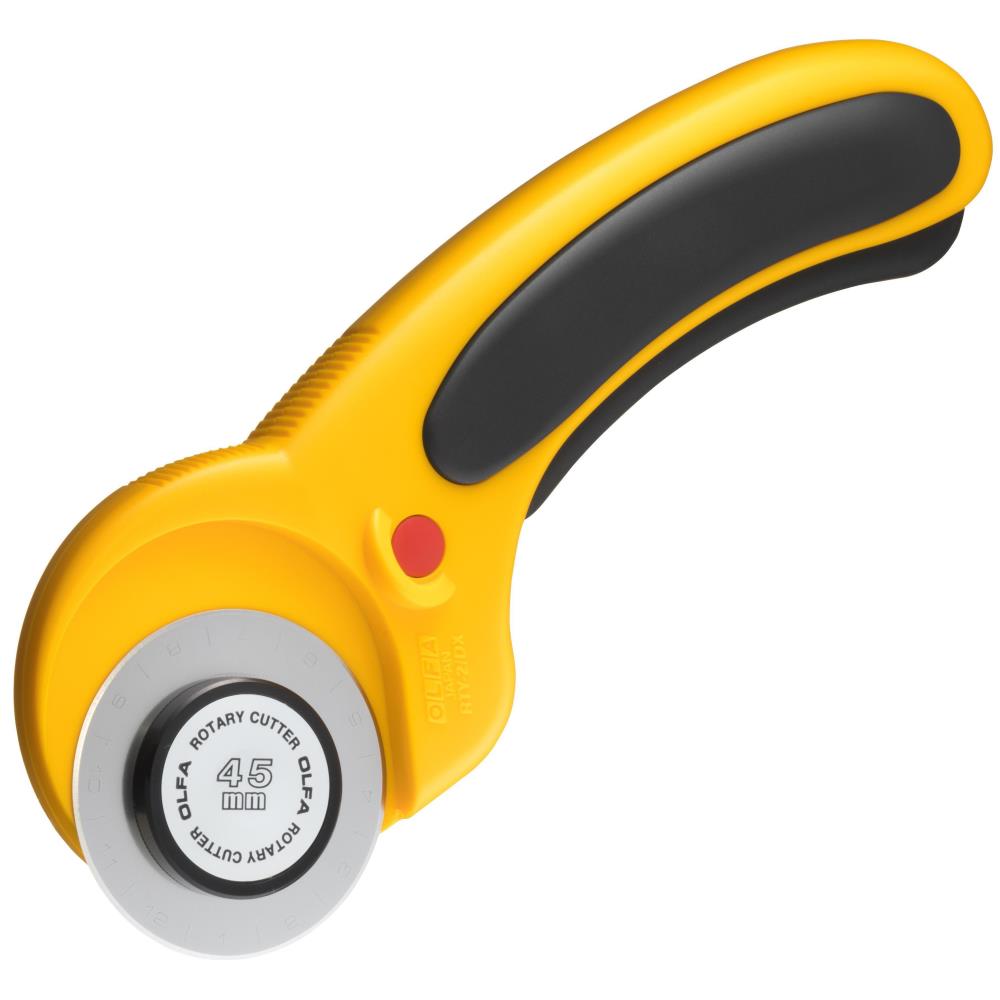 Ergonomic Rotary Cutter, 45mm by OLFA – Blanks for Crafters