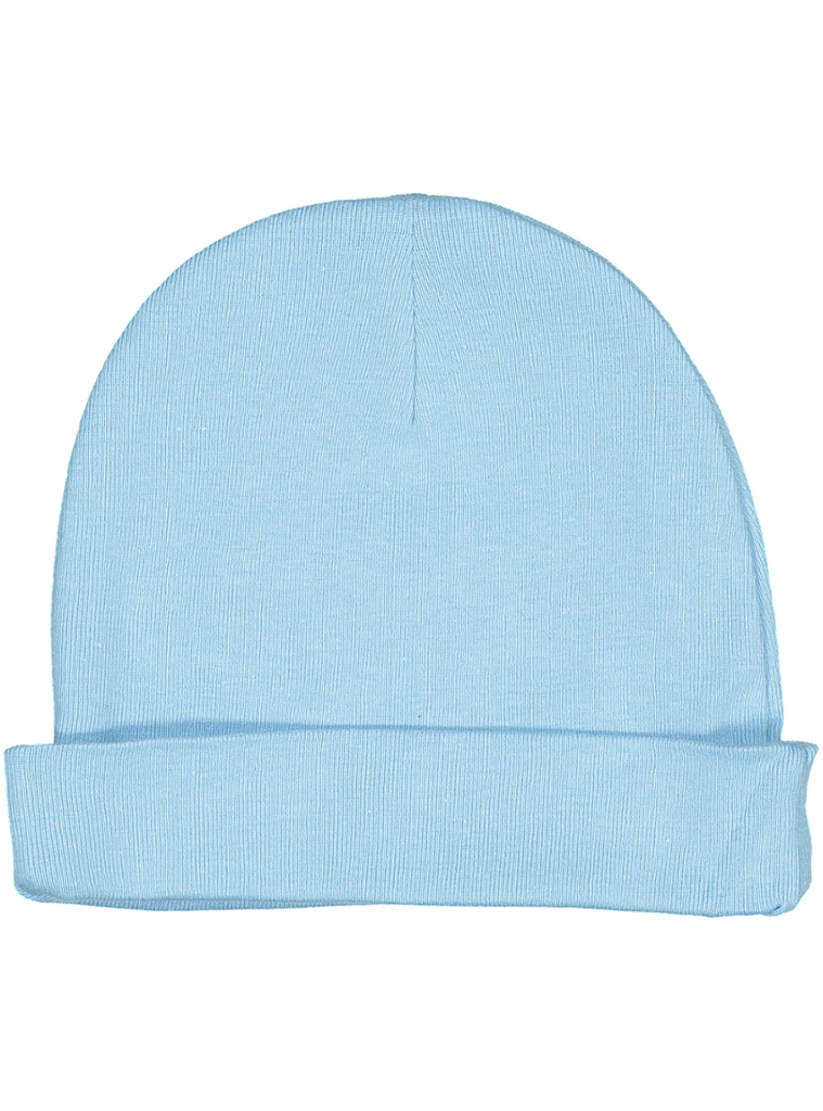 Infant Baby Cap, 100% Cotton, (Light Blue) – Blanks for Crafters