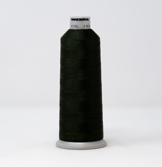 Moss Green Color, Polyneon Machine Embroidery Thread, (#40 Weight, Ref ...