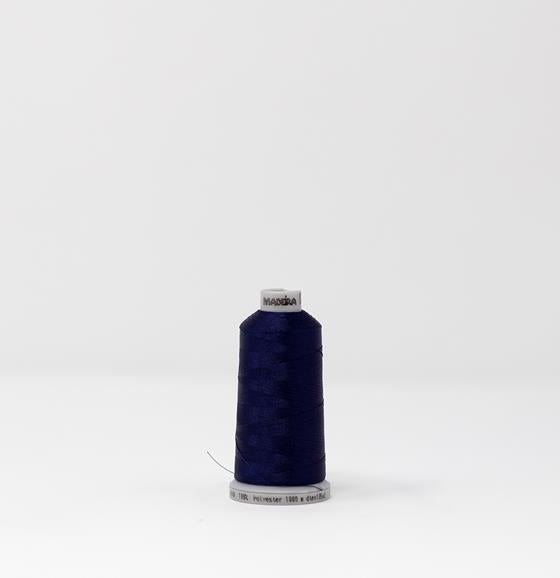 Oxford Blue Color, Polyneon Machine Embroidery Thread, (#40 Weight, Re ...