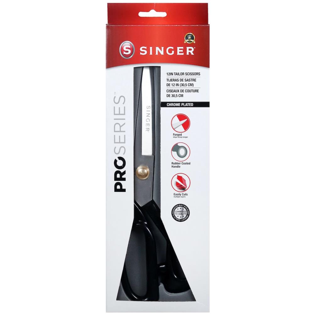 ProSeries™ Forged Tailor Scissors 12" by Singer – Blanks for Crafters