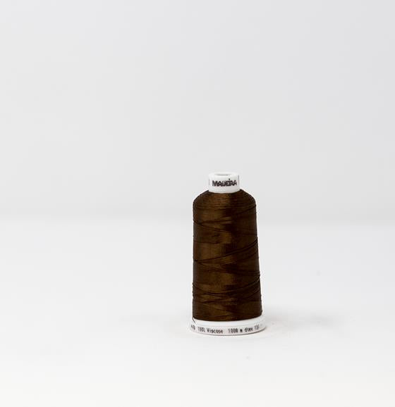 Root Beer Brown Color, Classic Rayon Machine Embroidery Thread, (#40 W ...