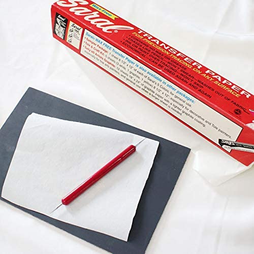 Wax-Free Economy Graphite or Tracing Paper, 12 ft x 12 in, Various Col ...